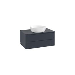 Villeroy & Boch V&B Waschtischunterschrank mit Frontstruktur Antao 80x36x50cm, WBP-farbe Lac, md bl. m Lac ; Villeroy & Boch (K19110HG)