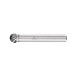 Pferd Hartmetall Frässtift Kugel KUD Ø 08x07 mm Schaft-Ø 6 mm Z3 universal mittel (21112636)