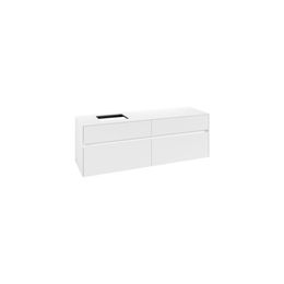 Villeroy & Boch V&B Waschtischunterschrank Collaro 160x54,8x50cm, WT l, LED 12W, wh. ma ; Villeroy & Boch (C135B0MS)