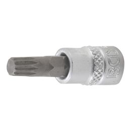 BGS-technic BGS Bit-Einsatz 5105-M6, Antrieb Innenvierkant 6,3 mm (1/4"), Innenvielzahn (f&uuml;r XZN) M6 ; BGS technic)