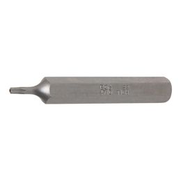 BGS-technic BGS Bit 4710, Länge 75 mm, Antrieb Außensechskant 10 mm (3/8"), T-Profil (für Torx) mit Bohrung T10 ; BGS technic)