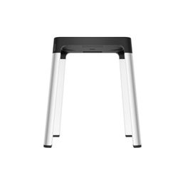 KEUCO Hocker AXESS Sitzfl. 338mm, Alu silber-elox./schwarz (35082170037)