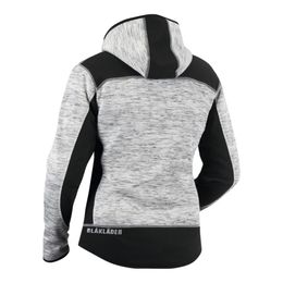 BLAKLÄDER Blakläder Damen Strickjacke, grau / schwarz, Unisex-Größe: M (493121179099M)