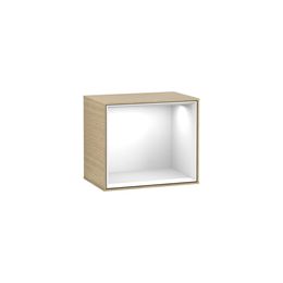 Villeroy & Boch V&B Regalmodul Wandbeleuchtung Finion 41,8x35,6x27cm, Reg glo wh., Oak Veneer ; Villeroy & Boch (G580GFPC)
