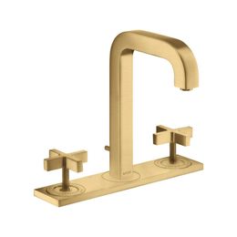 Hansgrohe 3-Loch-Waschtischarmatur 170 Axor Citterio m A 140mm, m KrG, ZugstAblGar, Pl, b g o (39134250)