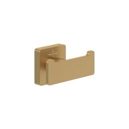 Villeroy & Boch V&B Dop.-Handtuchhalter Elements Striking brushed gold, 80x44x45mm ; Villeroy & Boch (TVA15201200076)