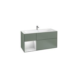 Villeroy & Boch V&B Waschtischunterschrank Finion 119,6x59,1cm, Rg l wh. m Lac, Oli. m Lac ; Villeroy & Boch (F060MTGM)