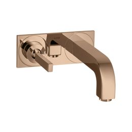 Hansgrohe Fertigmontageset Axor Citterio UP-Waschtisch-Einhebelmischer, m Pin-Griff, A 220mm, po r g (39115300)