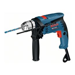 Bosch Professional GSB 13 RE Schlagbohrmaschine mit Koffer - Leichte und kompakte Bohrmaschine für einfache Bohrarbeiten in Holz, Metall und Beton, 601217100 (0601217100)