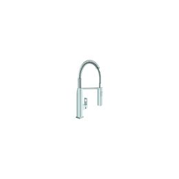 Grohe Sp&uuml;ltisch-Einhebelmischer Eurocube chrom, herausziehbare Profibrause (31395000)