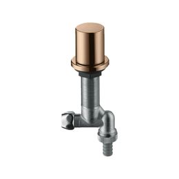 Hansgrohe K&uuml;chen-Absperrventil Axor m R&uuml;ckflussverh., polished red gold (10823300)