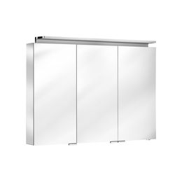 KEUCO Spiegelschrank Royal Lumos 120x74x15cm, 2 L, 26 W, WV, 3trg, si-el (13605171302)