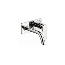 Hansgrohe Fertigset Axor Citterio M UP-Waschtisch-Einhebelmischer, Ausl. 167mm, m Platte, chrom (34112000)
