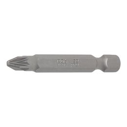 BGS-technic BGS Bit 4595, L&auml;nge 50 mm, Antrieb Au&szlig;ensechskant 6,3 mm (1/4"), Kreuzschlitz PZ2 ; BGS technic)
