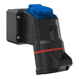 Walther Werke CEE NEO Wandsteckdose mit Schutzkontaktsteckdose 16 A 5-polig FW112506CC, FW112506CC)