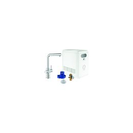 Grohe Sp&uuml;ltisch-Einhebelmischer Blue Professional L-Auslauf Set, chrom (31326002)
