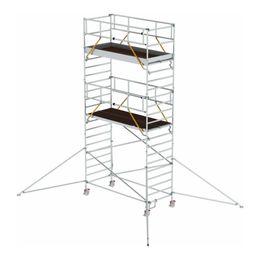 Munk Rollgerüst SG 1,35 x 3,0 m mit Ausleger & Doppel-Plattform Plattformhöhe 5,59 m (169539)