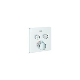 Grohe Fertigset Grohtherm Smartcontrol moon wh., eck, UP-THM, 2 Absperrventile (29156LS0)