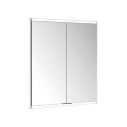 KEUCO Spiegelschrank Royal Modular 2.0 700x700x120mm, 1 SD, 1 Dpl-LS, WE, 2 T (800210070000300)