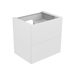 KEUCO Waschtischunterschrank Edition 11 70x70x53,5cm, m LED, Strukturl. we (31342380100)