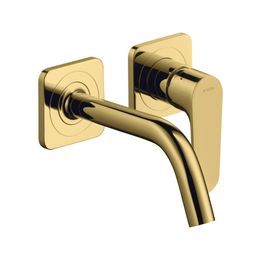 Hansgrohe Fertigset Axor Citterio M UP-Waschtisch-Einhebelmischer, A 167mm, m Ros, pol. gol opt (34113990)