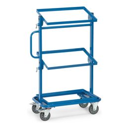 Fetra Beistellwagen 32910 - offener Rahmen - Tragkraft 200kg TPE-Reifen)