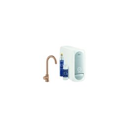 Grohe Spültisch-Einhebelmischer Blue Home warm sunset gebürstet, Mono-Starter Kit (31498DL1)