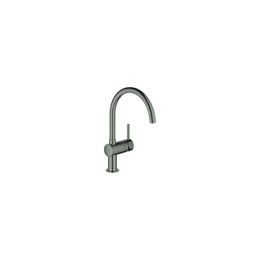 Grohe Sp&uuml;ltisch-Einhebelmischer Minta h grap geb., schwenkb. Rohrausl, C-Ausl (32917AL0)