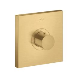 Hansgrohe Fertigset ShowerSelect HF UP-Thermostat, eckig, brushed gold optic (36718250)