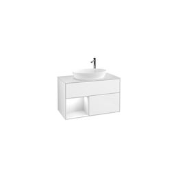 Villeroy & Boch V&B Waschtischunterschrank Finion 100, Pl w m, Rg glo wh. Lac, glo wh. Lac ; Villeroy & Boch (F891GFGF)