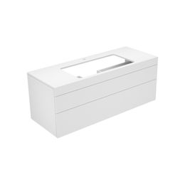 KEUCO Waschtischunterschrank Edition 400 140x54,6x53,5cm, 2 AZ, m L, f 2 WT, E Ca (31583870100)
