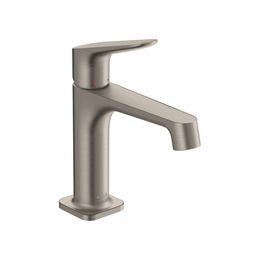 Hansgrohe Waschtisch-Einhebelmischer 100 Axor Citterio M A 128mm, unver Abl.garn, Edelstahl-Optik (34017800)