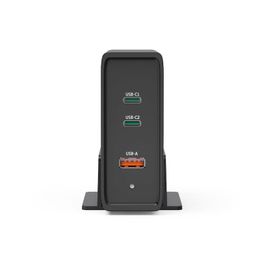 Hama Universal-Ladegerät »USB-C Ladestation, GaN, 2x USB-C, 1x USB-A, Power Delivery (PD), 140W« Netzteil Smartphone, Ladeadapter für Handy Laptop...