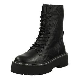 Steve Madden Schnürstiefelette »Stiefelette Leder« Schwarz 36 36 Verschluss: Schnürung