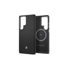 Samsung Handyhülle »Designed for Spigen Enzo Aramid Case with Magnet für S25 Ultra« Galaxy S25 Ultra Backcover, Schutzhülle, Handyschutzhülle,...
