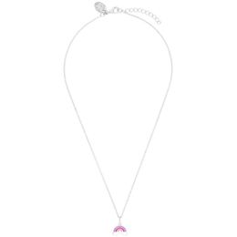 Prinzessin Lillifee Kette mit Anhänger »Regenbogen, 2037897« mit Emaille silberfarben-rosa-pink-lila Prinzessin Lillifee Schmuck ist zauberhaft und...