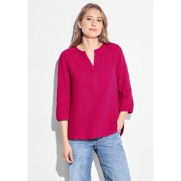 Cecil Crinklebluse in Crinkle-Optik pink sorbet S (38) S (38) Musselin Bluse von Cecil