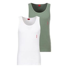 HUGO UNDERWEAR Tanktop mit Logoschriftzug Open Miscellaneous 985 S S 2er Pack Tank Tops von HUGO Underwear