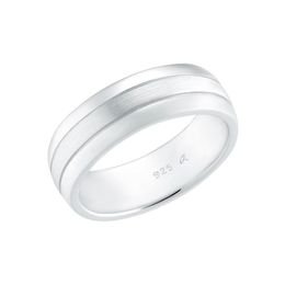 Amor Fingerring »Uni Chic« silberfarben 58 Hochwertiger Unisex-Ring