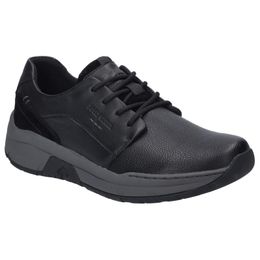 Josef Seibel Schnürschuh »Mitchell 02«, Komfortschuh, Freizeitschuh, Sneaker mit Wechselfußbett schwarz 40 40 Sneaker in Bequemweite H: Extra Platz...