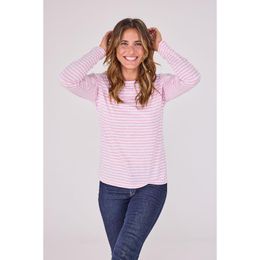 LIEBLINGSST&Uuml;CK LIEBLINGSST&Uuml;CK Rundhalsshirt &raquo;CyanaL&laquo; mit Streifen rosa gestreift XS XS Shirt mit trendigen Streifen von Lieblingsst&uuml;ck