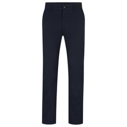 BOSS Orange Chinohose »tapered« mit BOSS-Logobadge 414_Navy 38 - Länge 34 Länge 34 38 Chino von BOSS Orange Menswear