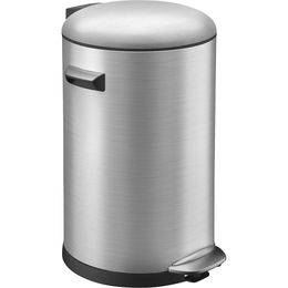 EKO Tretabfallsammler, Edelstahl, mit Griffen, Volumen 20 l, HxØ 485 x 292 mm