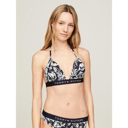 Tommy Hilfiger Swimwear Triangel-Bikini-Top &raquo;TRIANGLE FIXED FOAM PRINT&laquo; mit Blumenmuster Desert Sky XL (42/44) - N-Gr N-Gr XL (42/44)...