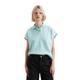 Marc O'Polo MARC O'POLO DENIM Poloshirt Blue Fog L L Ärmelloses Poloshirt von Marc O'Polo Denim