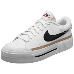 Nike Sportswear Sneaker 'Court Legacy Lift' Damen Gr&ouml;&szlig;e 38.5 creme / schwarz / wei&szlig;