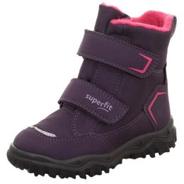 Superfit Winterstiefel »HUSKY WMS: Mittel« Snowboots mit wärmendem Textilfutter, Größenschablone zum Download lila-pink 30 30 Cooler Klettstiefel...