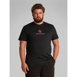 Calvin Klein Jeans Plus T-Shirt &raquo;PLUS SHADOW LOGO TEE&laquo; in gro&szlig;en Gr&ouml;&szlig;en Black 5XL (62) 5XL (62) T-Shirt von CALVIN KLEIN