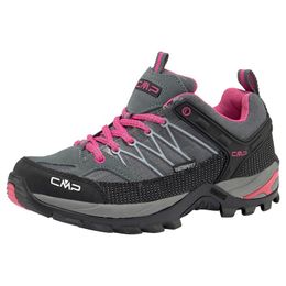 CMP Wanderschuh »Wmns Rigel Low Waterproof« wasserdicht Grey-Fuxia-Ice 42 42 Funktionaler Outdoorschuh von CMP