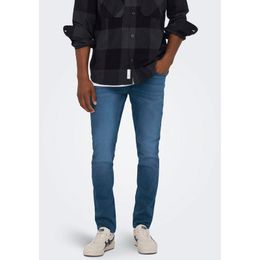 Only & Sons ONLY & SONS Slim-fit-Jeans »ONSLOOM SLIM D. BLUE 7777 DNM JEANS OT« Medium Blue Denim 29 - Länge 30 Länge 30 29 Slim-Fit-Jeans schmiegt sich...